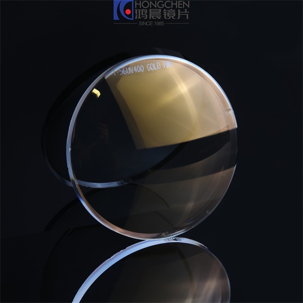 China 1.56 Hard Multi Coating Gold Optical Lens Manufacture and Factory ...